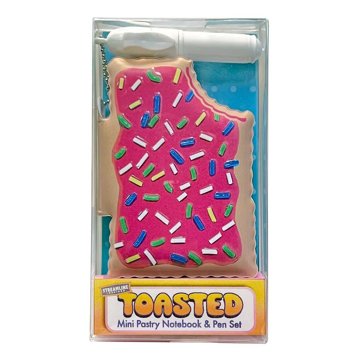 Toaster Pastry Mini Puffy Book with Pen – Party Rock