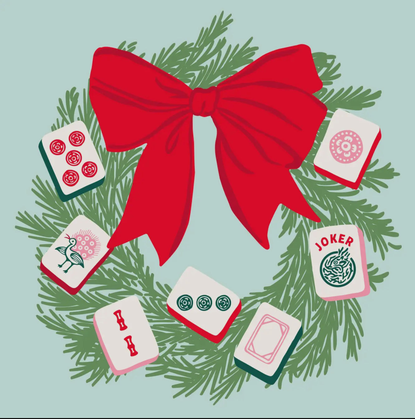 Mahjong Wreath – Party Rock