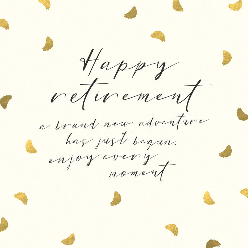 RETIREMENT CARD - NEW ADVENTURE – Party Rock