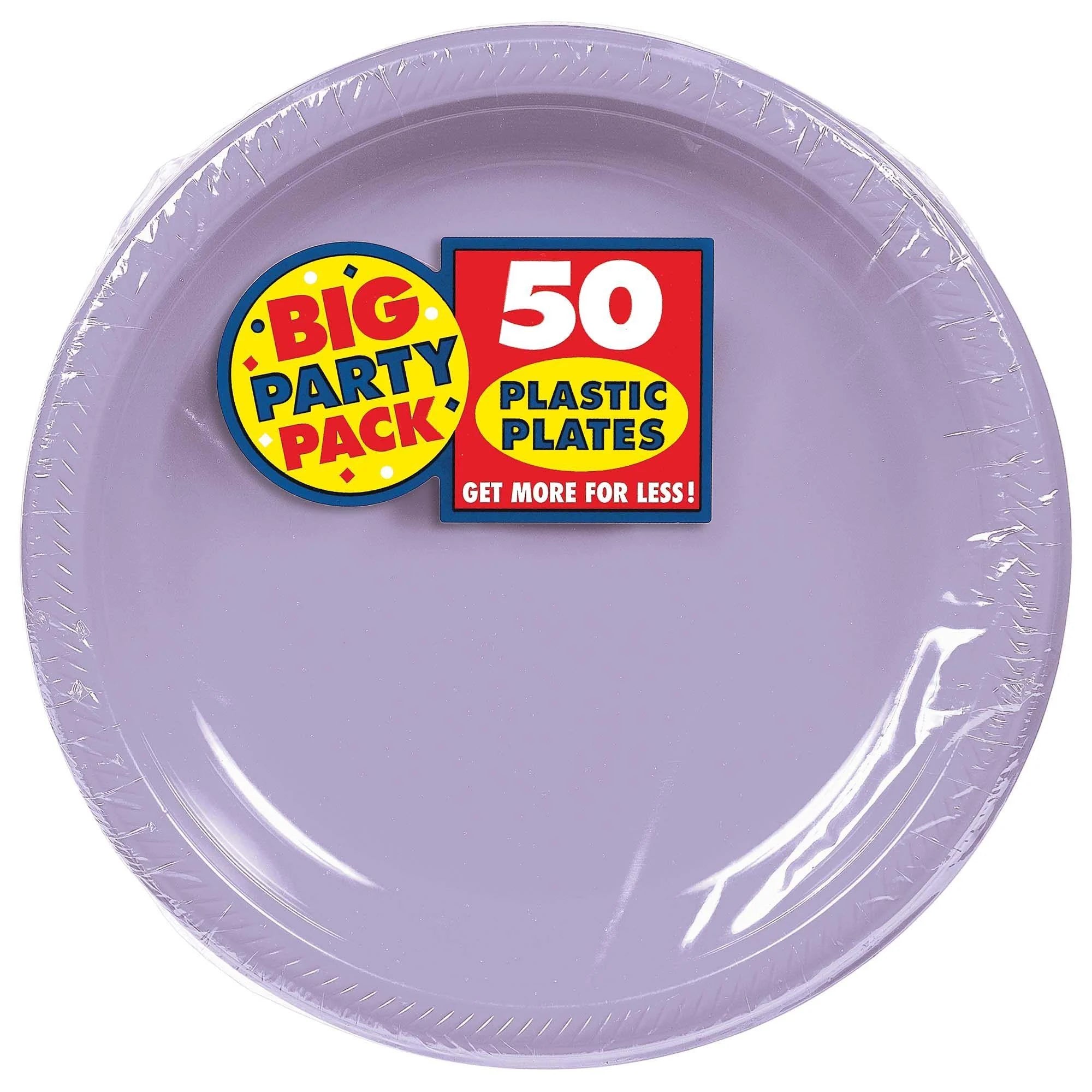 Lilac Paper Plates – Party Rock