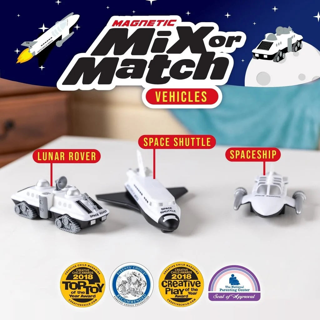 Mix & Match Magnetic Space Vehicles – Party Rock